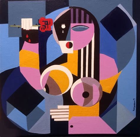 Aphrodite S Lament Painting By Koola Adams Artmajeur Acrylic