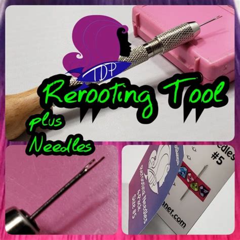 Doll Hair Rerooting Tool Kit With Rerooting Needles For Petagadget