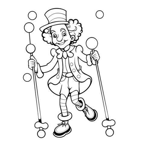 Clowns Ausmalbilder Kostenlose Auf Mal O Mat