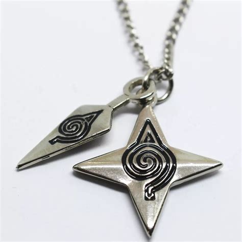 Colar Naruto Kunai E Shuriken Submarino