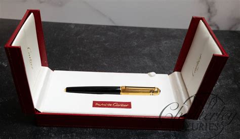 Cartier Pasha Gold Tone Fountain Pen Chatterley