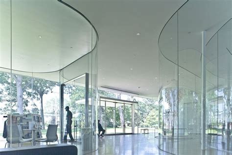 Glass Pavilion At Toledo Museum Toledo USA SANAA Iwan Baan Glass