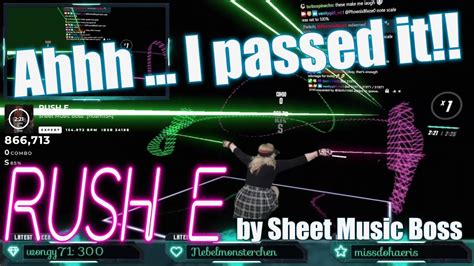 I FINALLY Beat Rush E In Beat Saber Expert Mixed Reality YouTube