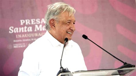 Inaugura AMLO la presa Santa María en Sinaloa MVS Noticias