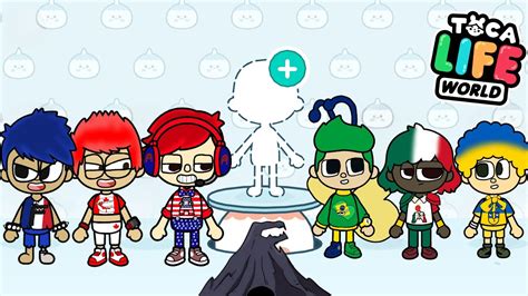 Drawing Alphabet Lore Country In Toca Life Humanized Alphabet Lore