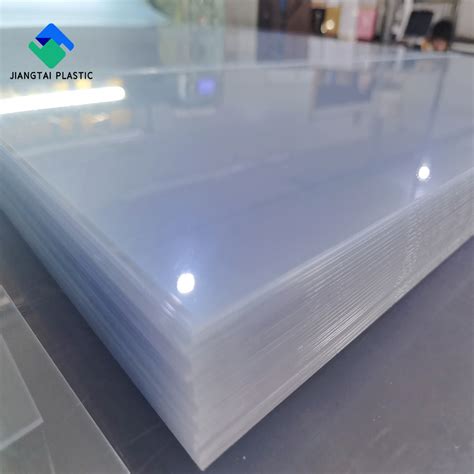 Jiangtai Plastic Clear Transparent PVC Sheet Film Roll 300 Micron Clear