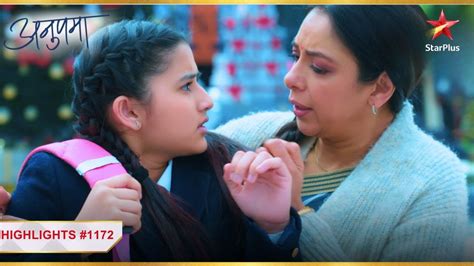 Anupama Ke Sawaal Ka Kya Jawaab Degi Adhya Ep 1172 Highlights