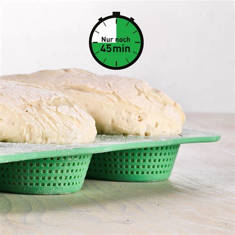 Baguette Brötchen Backform Silikon 2er Set Betty Bossi
