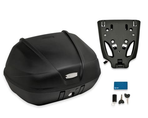Top Case Kit Keyless 52 L Pour Beverly HPE Original Piaggio Plaque