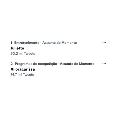 CHOQUEI on Twitter VEJA Após Juliette declarar apoio para Domitila