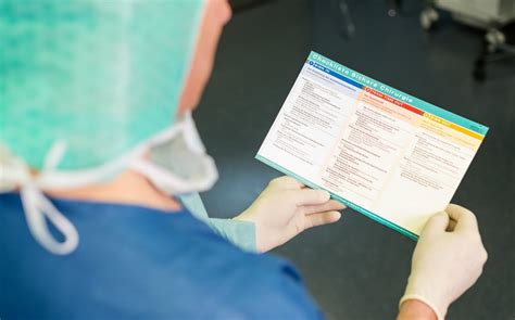 OP Checklisten Schaffen Sicherheit Sicher