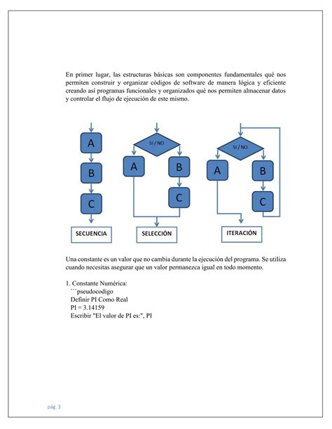 Estructuras B Sicas Conceptos Basicos De Programacion Oficial Docx