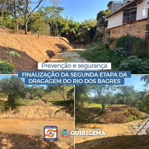 DRAGAGEM DO RIO DOS BAGRES IMPORTANTE AÇÃO DE PREVENÇÃO AO PERÍODO