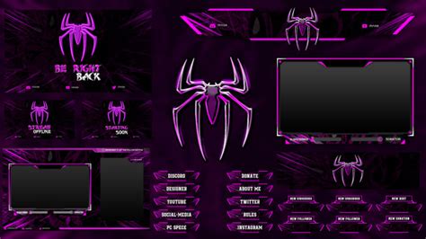Design Animated Twitch Overlay And Stream Package By Coco Chnel Fiverr
