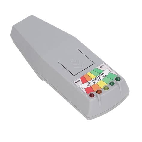 YID Mètre EMF Testeur de Champ Magnétique ABS Portable de Bureau de
