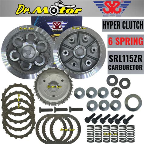 LAGENDA 115 Z ZR Carburator HyperClutch 6 Spring Hyper Clutch SYS