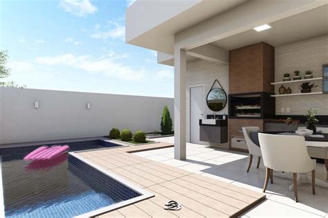 Planta de casa térrea 3 suítes Projetos de Casas Modelos de