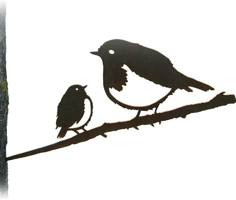 Greyoe Silhouette Doiseau En Metal Hirondelle De Grange Dart Darbre En