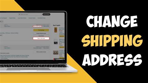 How To Change Shipping Address On Amazon After Order Youtube
