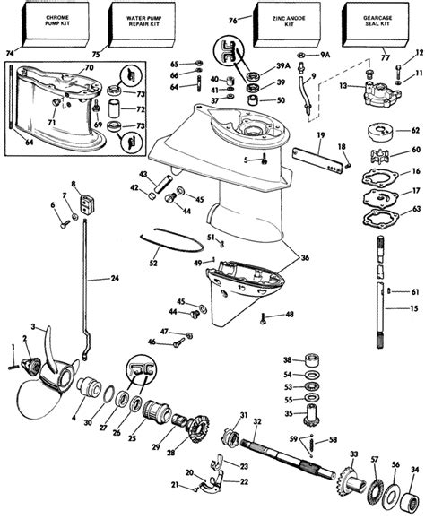 Johnson Hp Outboard Parts Diagram