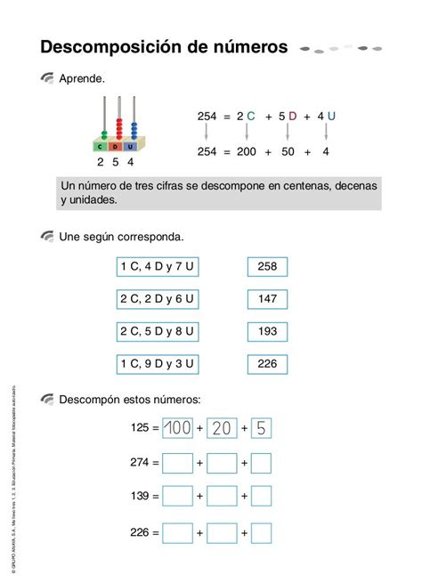 Actividades de matemáticas 2º educación primaria Actividades de