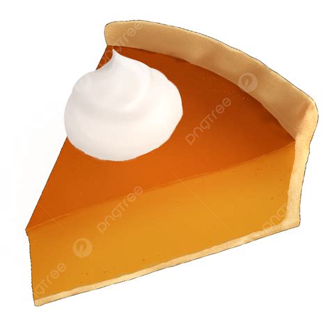 A Slice Of Pumpkin Pie In The Fall Vector Pumpkin Pie Pie Pumpkin Png And Vector With