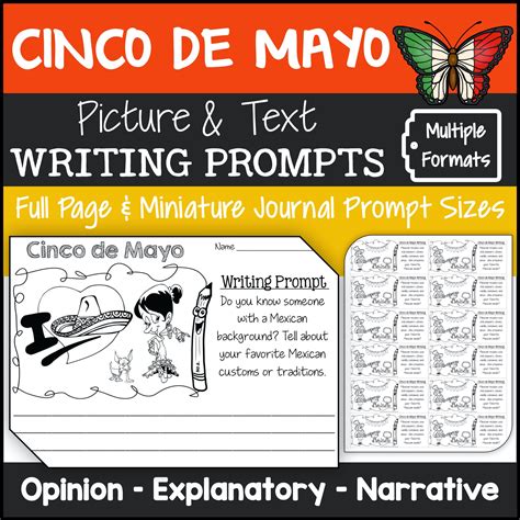 Cinco De Mayo Writing Prompts Made By Teachers