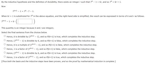 solved prove the following statement by mathematical