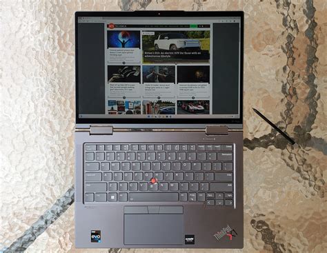 Review Lenovos ThinkPad X1 Yoga Gen 7 Looks Good But Feels Warm Ars