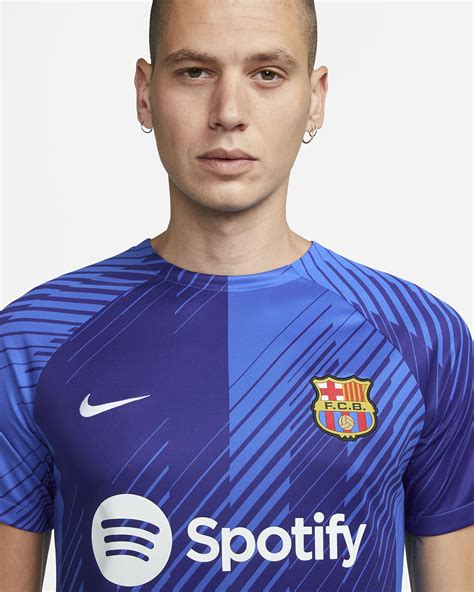 F C Barcelona Academy Pro Men S Nike Dri Fit Pre Match Football Top