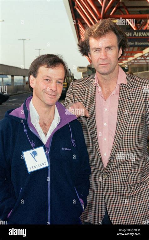Explorer Sir Ranulph Fiennes Right With Dr Mike Stroud 26th October