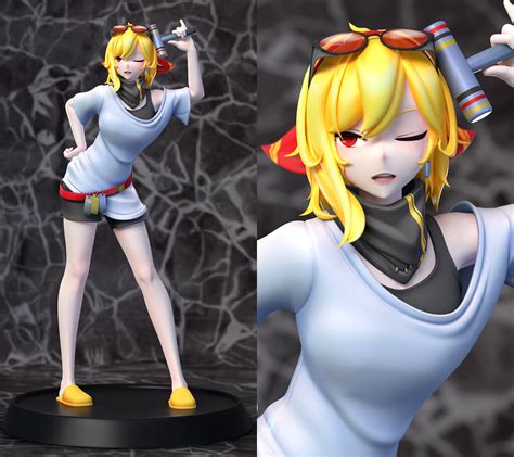 Kaela Kovalskia From Hololiveid Rd Gen Finished Projects Blender