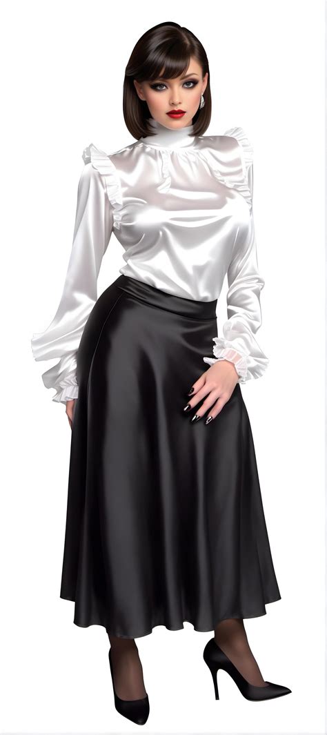 Pin By Mike Hornburg On Blouses In 2024 Curvy Women Outfits Silk