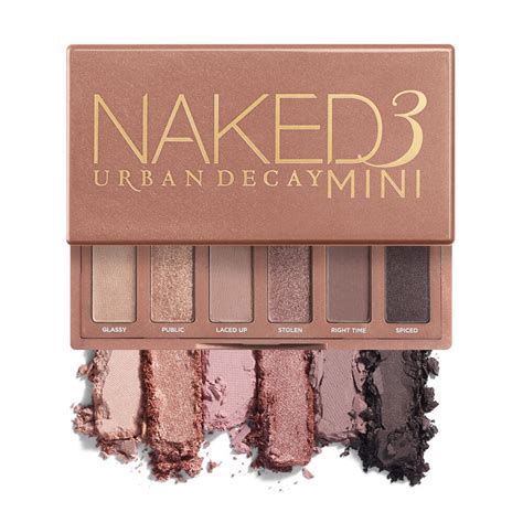 Naked3 Mini Eyeshadow Palette Rose Eyeshadow Urban Decay