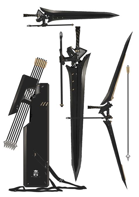 Ninja Weapons Anime Weapons Sci Fi Weapons Weapon Concept Art Armor