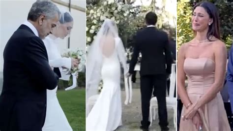 Cecilia Rodriguez E Ignazio Moser Sposi La Cerimonia L Abito Da Sposa