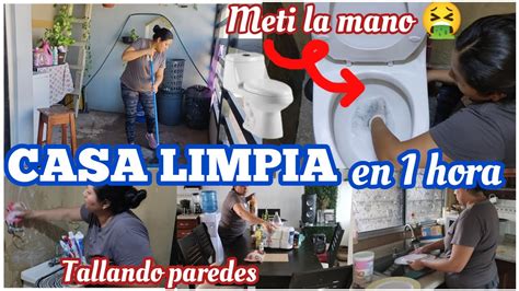 Motivate A Limpiar Tu Casa Limpieza R Pida En Horaama De Casa Youtube