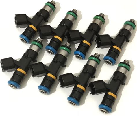 Fuel Injector Nozzle 8x Top Feed 48mm For Subaru Ev14 1000cc E85 High