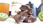 Brownie au chocolat et à la purée d amandes sans sucre raffiné ni