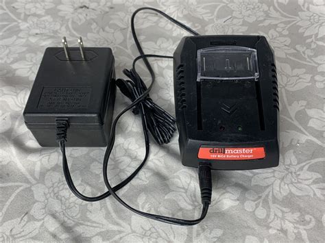 ORIGINAL OEM Drill Master 18v NiCd Battery Charger With Power Adapter