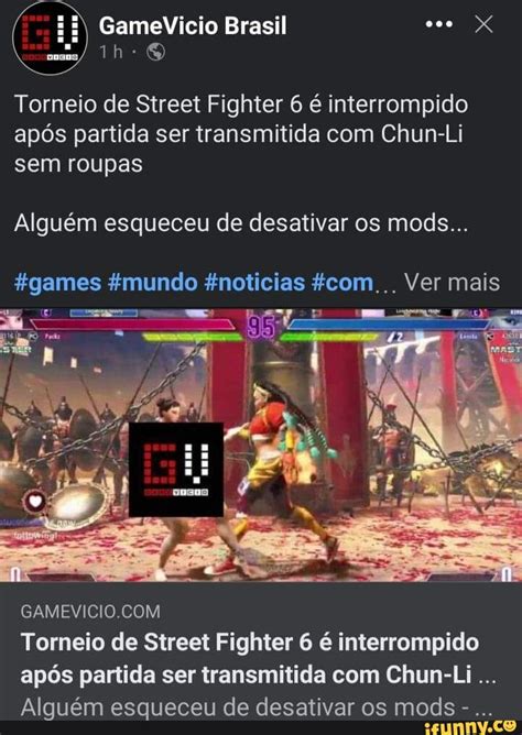 Torneio de Street Fighter 6 é interrompido após partida ser transmitida