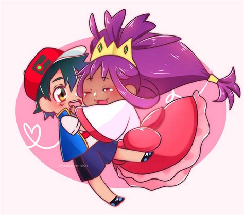 Pokemon Ash And Iris