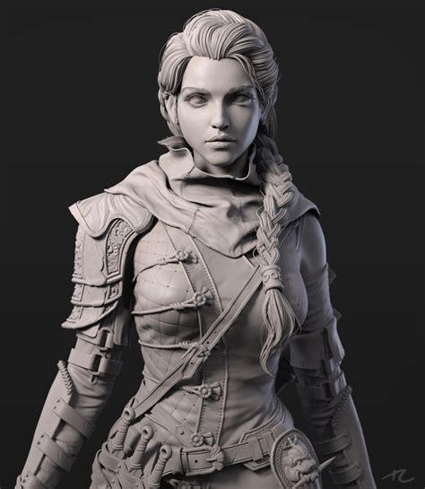 Tara Tristan Liu On Artstation At Artworkl2aa5k Zbrush Character