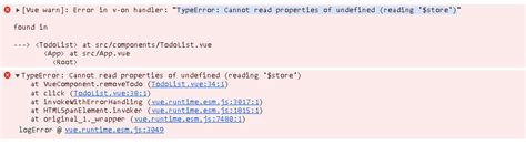 [vue warn] error in v on handler typeerror cannot read properties of undefined reading