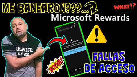 Cuidado Con Los Microsoft Rewards Falla Del Servicio O BANEO de Mí