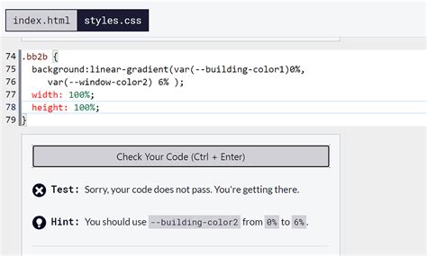 learn css variables by building a city skyline step 51 html css the freecodecamp forum