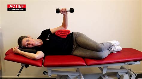 Schouder Oefening 11 Rotator Cuff Kracht Vergroten Vanuit Zijlig