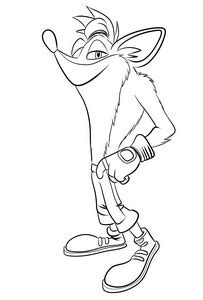 Dibujos De Crash Bandicoot Para Colorear