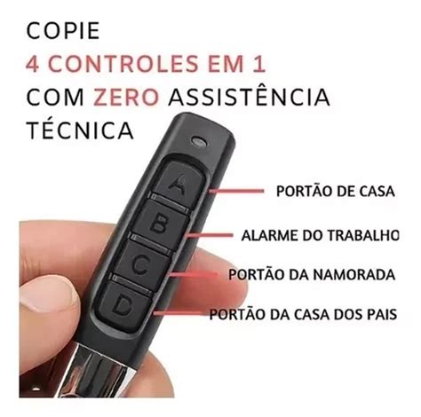 Controle Remoto Portão Alarme Copiador Clone Duplicador MercadoLivre