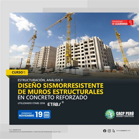 Cacp Per Curso Estructuraci N An Lisis Y Dise O Sismorresistente
